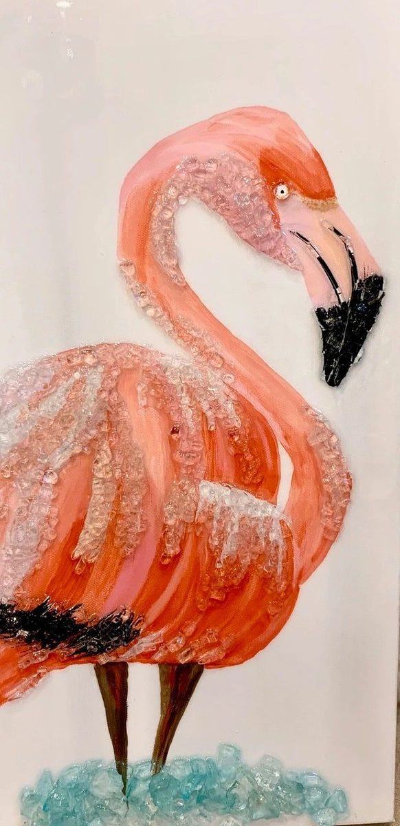 Sassy Flamingo – Unforgettable Glass Act